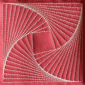 Spiral Nested Boxes Embroidery Design in 2 Sizes & 2 Versions - Pes ...