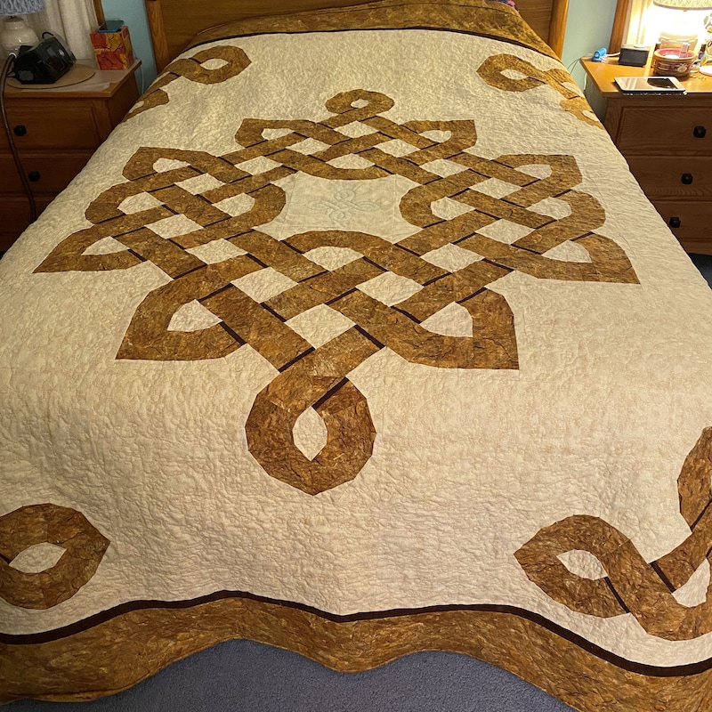 Trinity Celtic Knot Quilt Pattern - Etsy