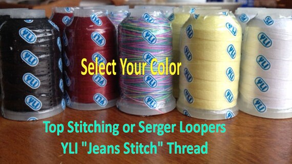 YLI Thread for Top Stitching or SERGER Loopers YLI Jeans | Etsy