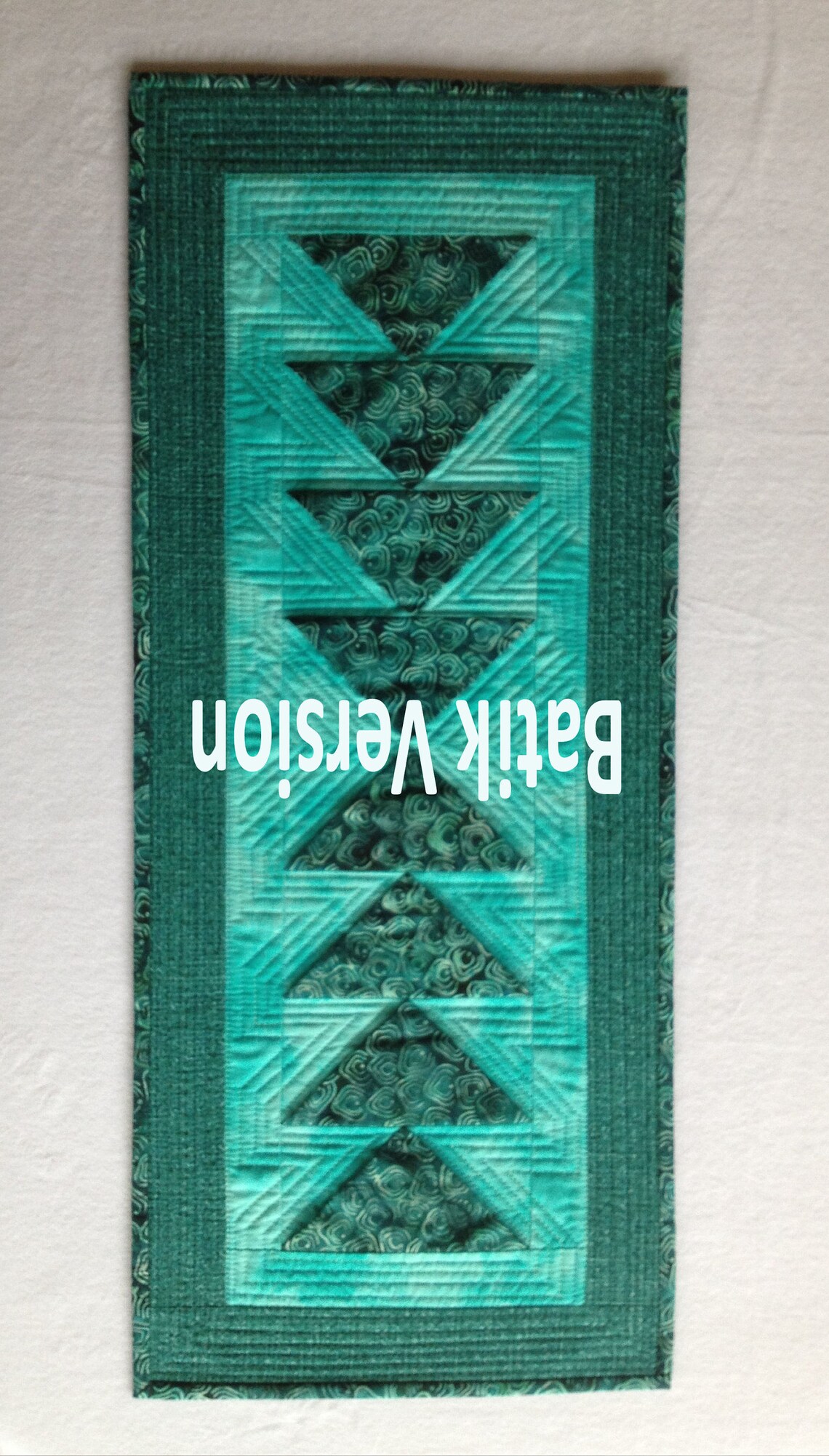 3D Flying Geese Table Runner Paper PATTERN SW or Patriotic | Etsy