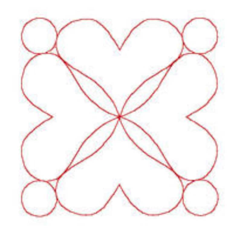 HEARTS Valentine Embroidery Designs Pes Jump-free Tessellated - Etsy