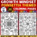 Poinsettia Coloring Pages: Growth Mindset, Festive Flowers (PDF & JPG ...