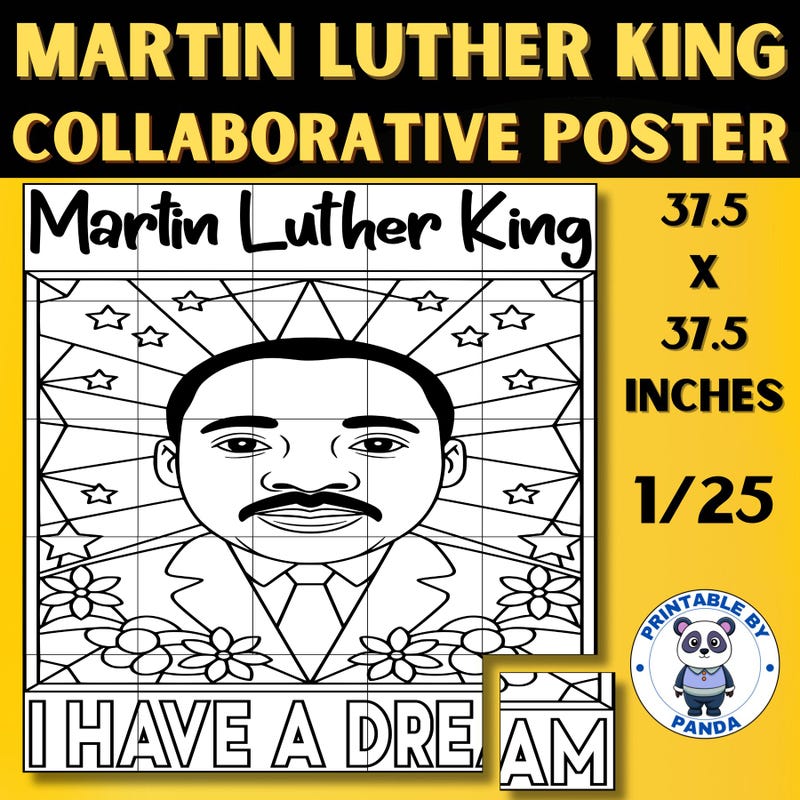 Mlk Poster - Etsy