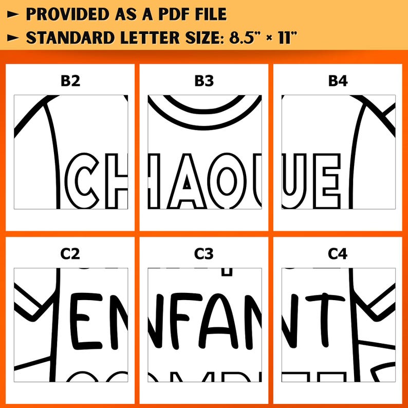 French Orange Shirt Day Collaborative Art Poster - Orange Shirt Day ...