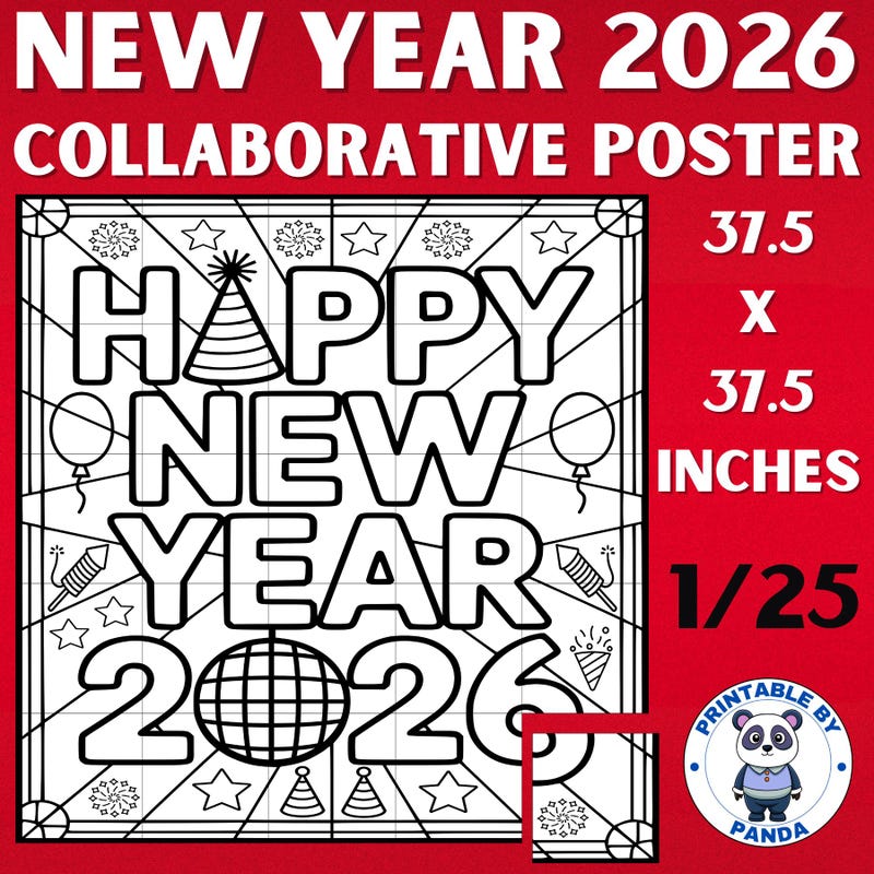 2026 New Year Posters - Etsy