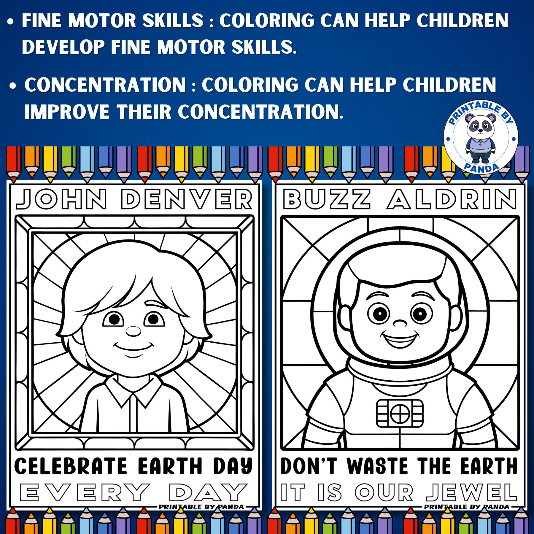 Earth Day Coloring Pages Sheets Printable for Kids,earth Day Activities ...