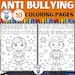 Anti Bullying Coloring Pages Sheets Printable , Anti Bullying Bulletin ...