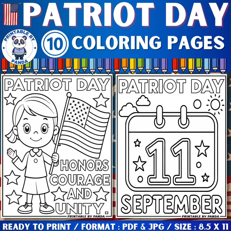 Patriots Coloring Page - Etsy