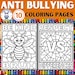 Anti Bullying Coloring Pages Sheets Printable , Anti Bullying Bulletin ...