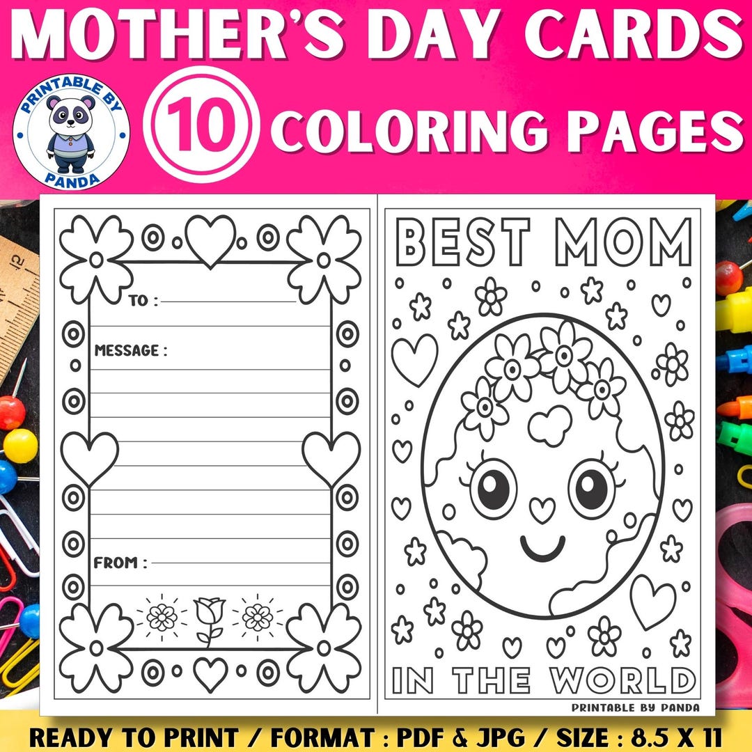 Mothers Day Coloring Pages Sheets Activities for Kids , Mothers Day ...