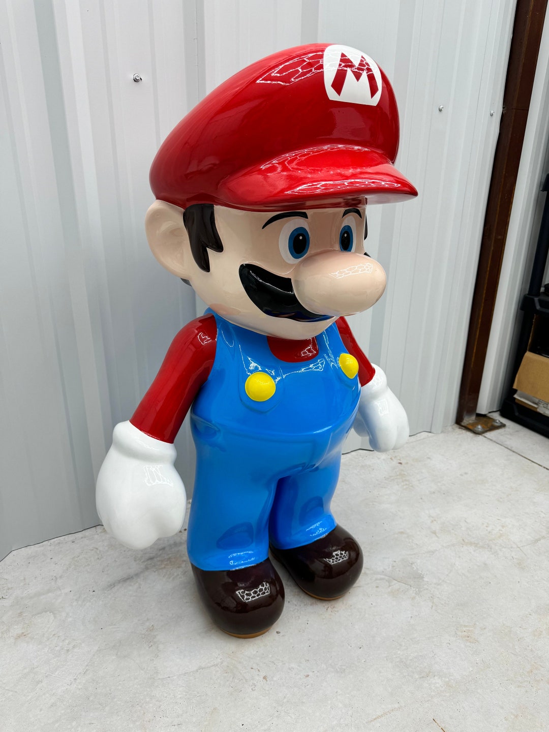 Life Size Mario Statue - Etsy