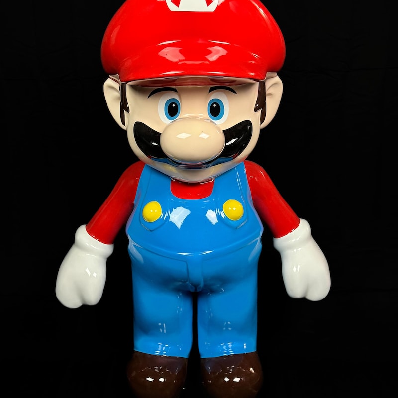 Super Mario Statue - Etsy