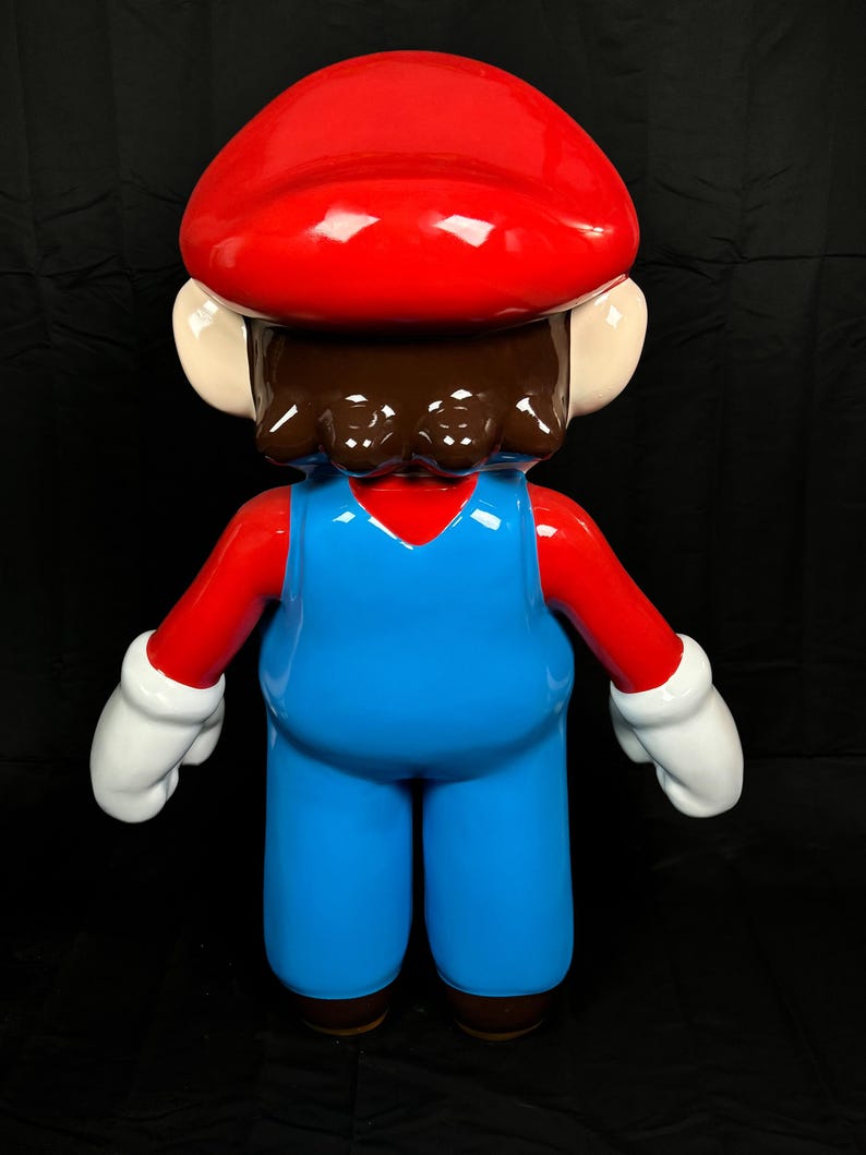 Life Size Mario Statue - Etsy