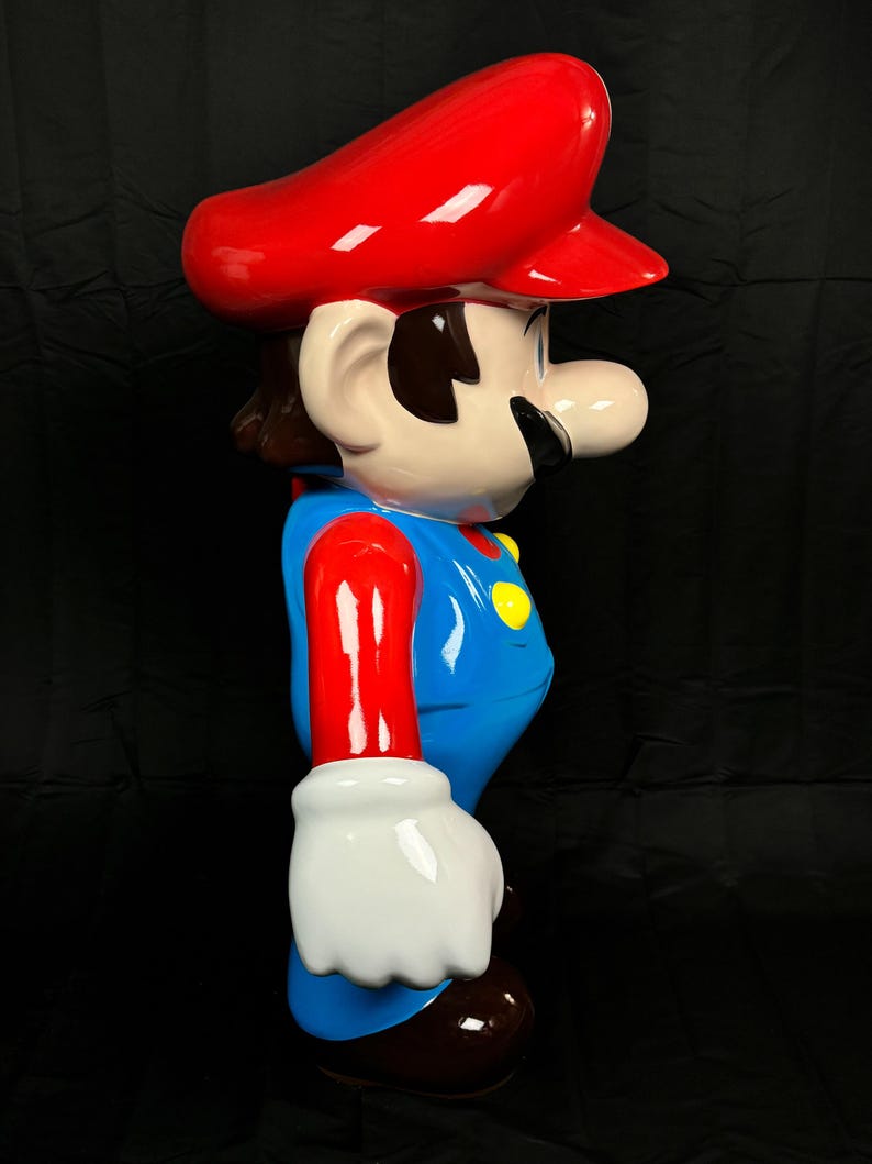 Life Size Mario Statue - Etsy