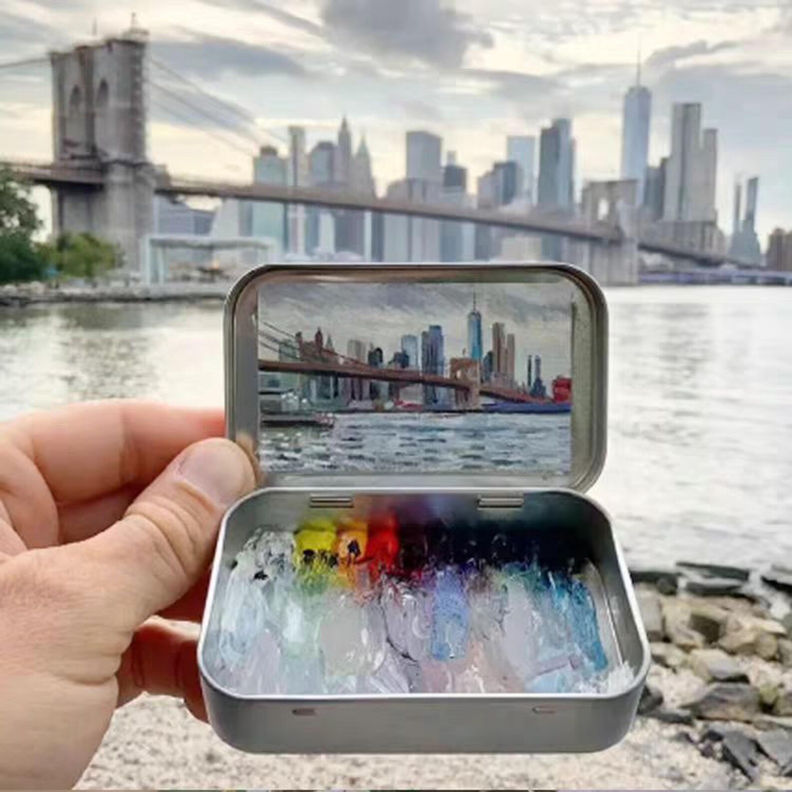 Travel Watercolor Set, Go Draw,artist Paint Palette, Aquarelle Paint ...