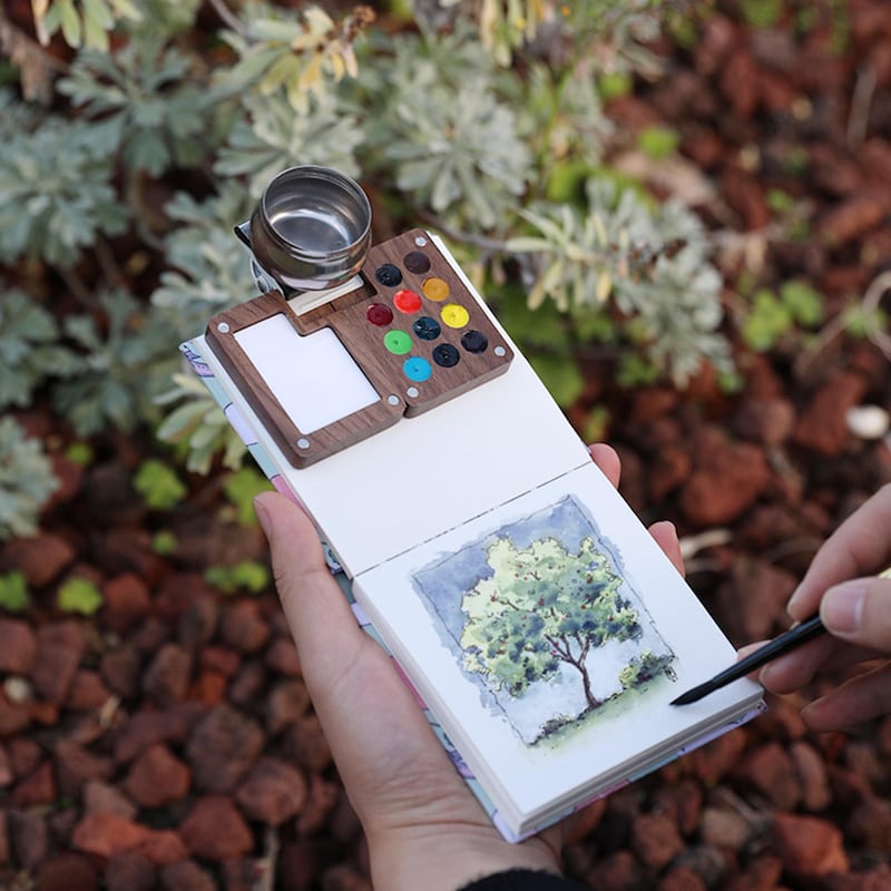 Portable Oil Paint Kit - Etsy
