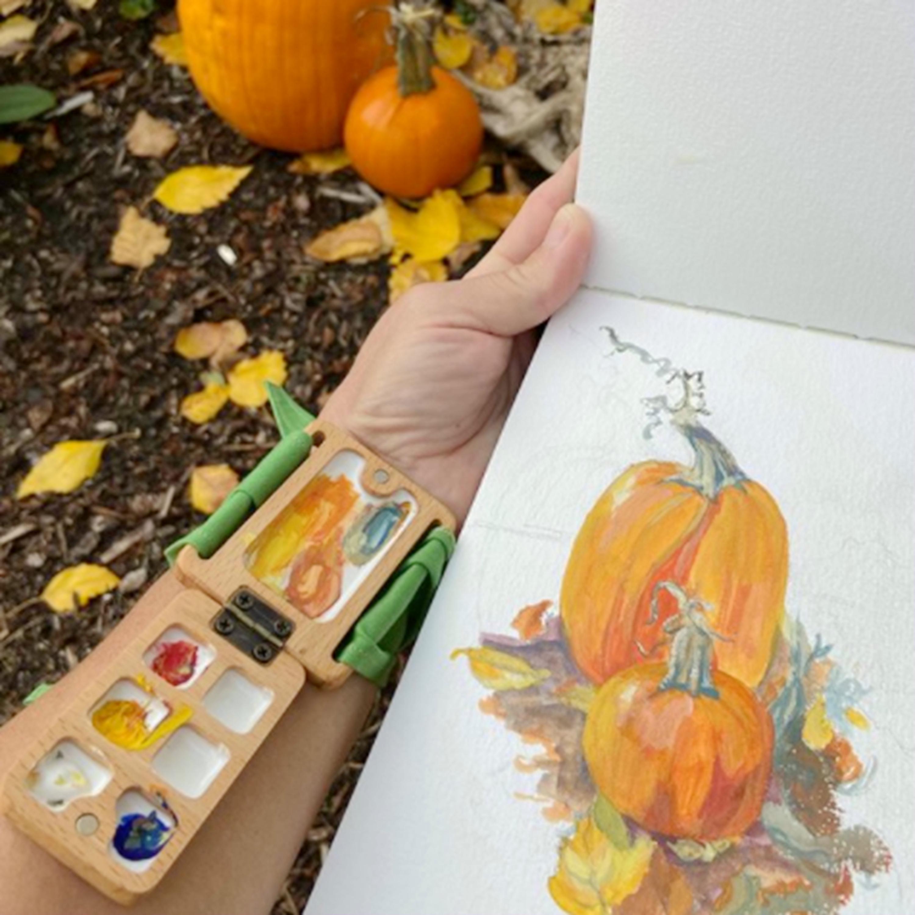 Mini Watercolor Palette, 3/6-color Acrylic Watercolor Set, Travel Arts ...