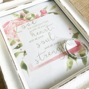 Love the Lord Your God - Deuteronomy - Printable - Scripture - Etsy
