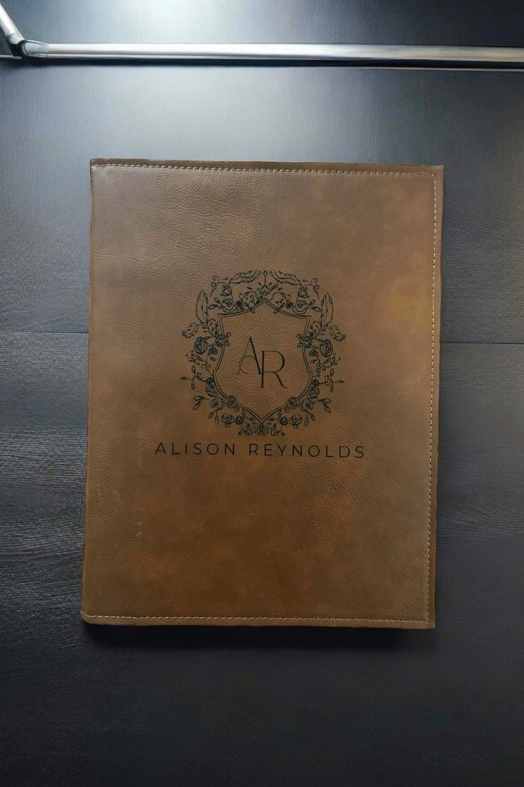 Personalized Padfolio, Custom Journal, Business Gift, Portfolio With ...