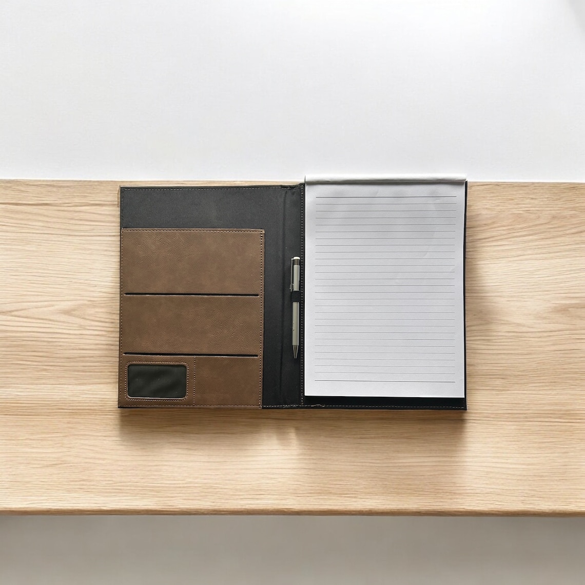 Personalized Padfolio, Custom Journal, Business Gift, Portfolio With ...