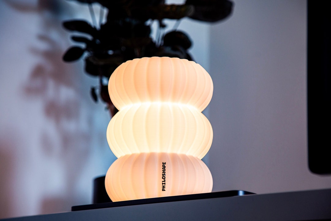 Trio Lamp: 3d-printed in London. Table Lamp, Bedside Lamp, Ambient ...