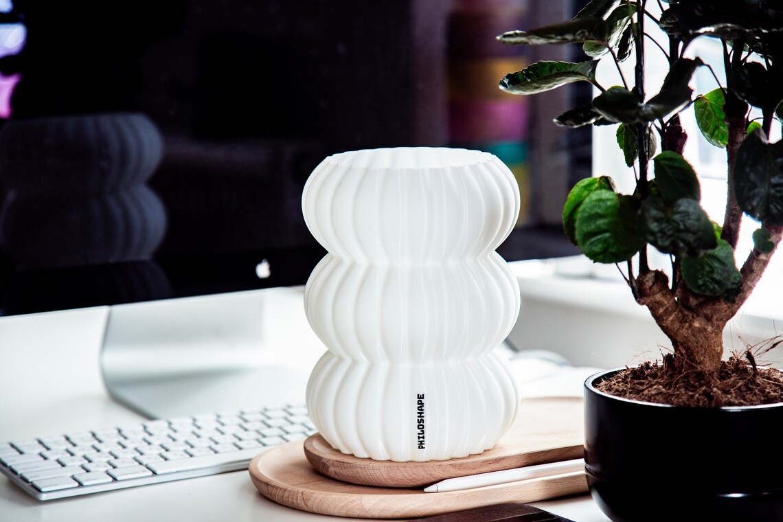 Trio Lamp: 3d-printed in London. Table Lamp, Bedside Lamp, Ambient ...