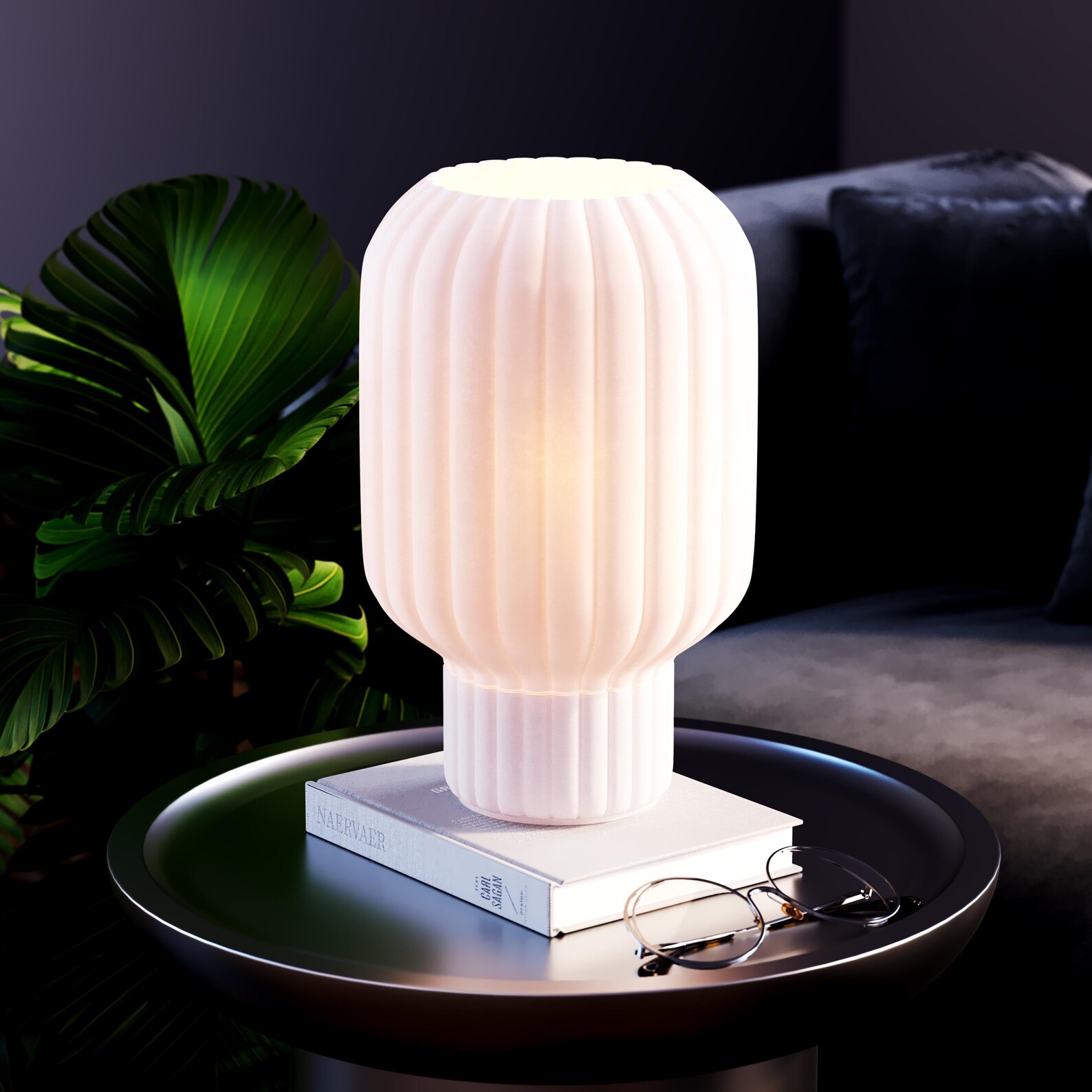 Lumos Lamp: Modern Table Lamp, Bedside Lamp, Desk Lamp. Ambient, Cozy ...