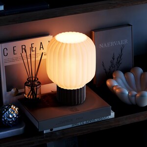 Lumos Mini: Modern Table Lamp, Bedside Lamp, Desk Lamp. Ambient, Cozy ...