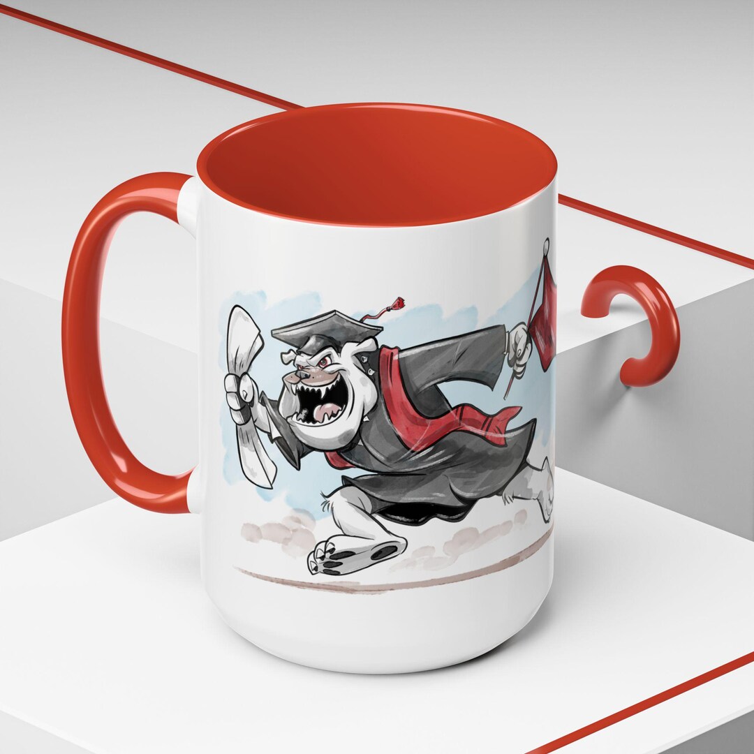 UGA Graduation Mug, Runner With Banner, Perfect Gift for Graduates ...