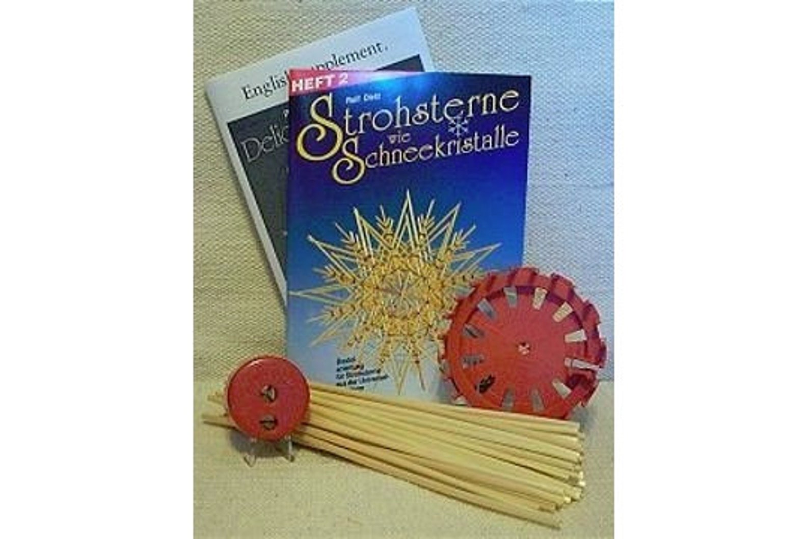 German Straw Christmas Ornaments -Make or Buy Them!