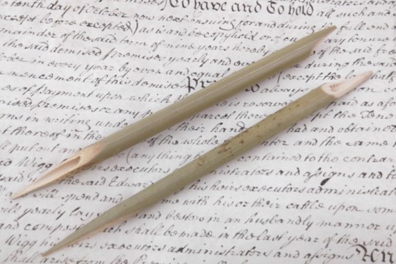 Single Tip or Double Tip Calame Reed Pen &or Papyrus Ancient Egyptian ...