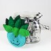 Succulent Houseplant Felt Ornament: Gift Card Holder Package Tie-on - Etsy