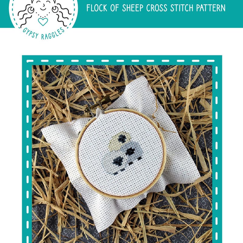 Sheep Cross Stitch - Etsy
