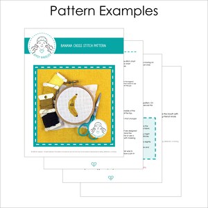 Banana Easy Beginner Cross Stitch Pattern - Etsy