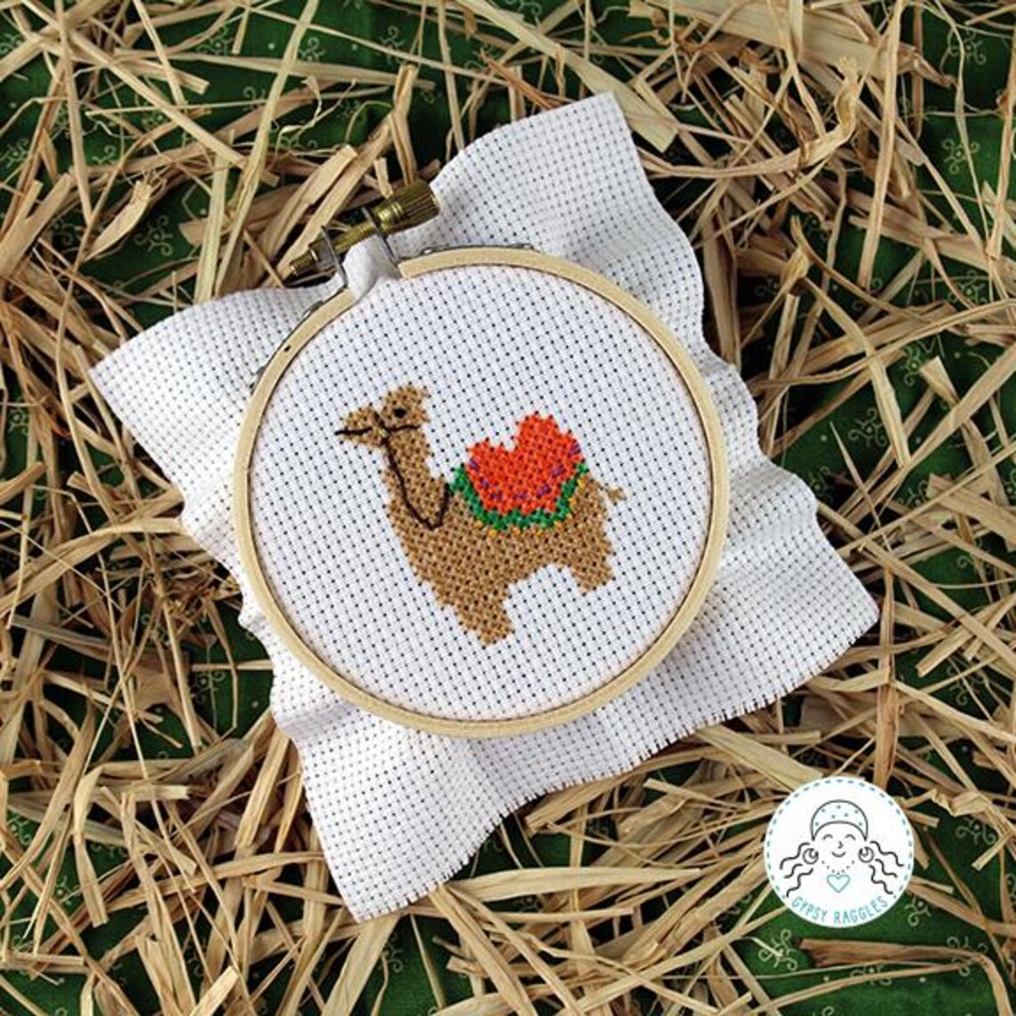 Christmas Camel 1 Easy Beginner Cross Stitch Pattern - Etsy