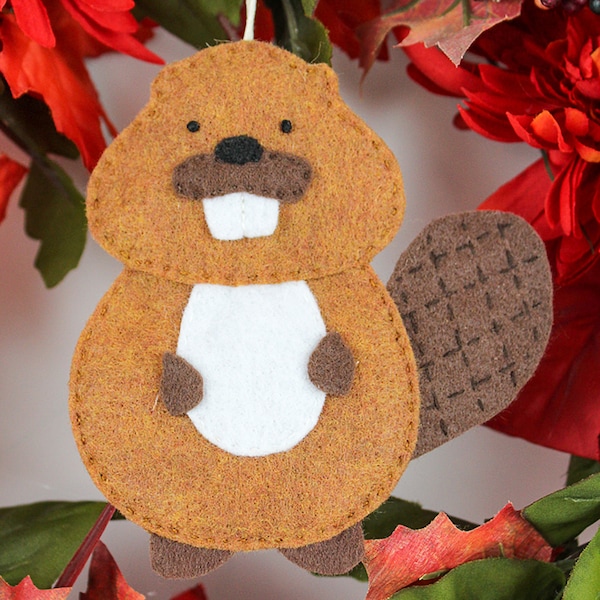 Beaver Ornament - Etsy