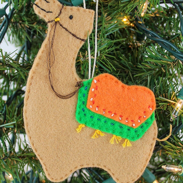 Felt Ornaments Camel - Etsy