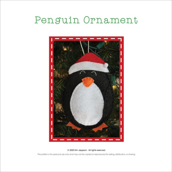 Felt Penguin - Etsy