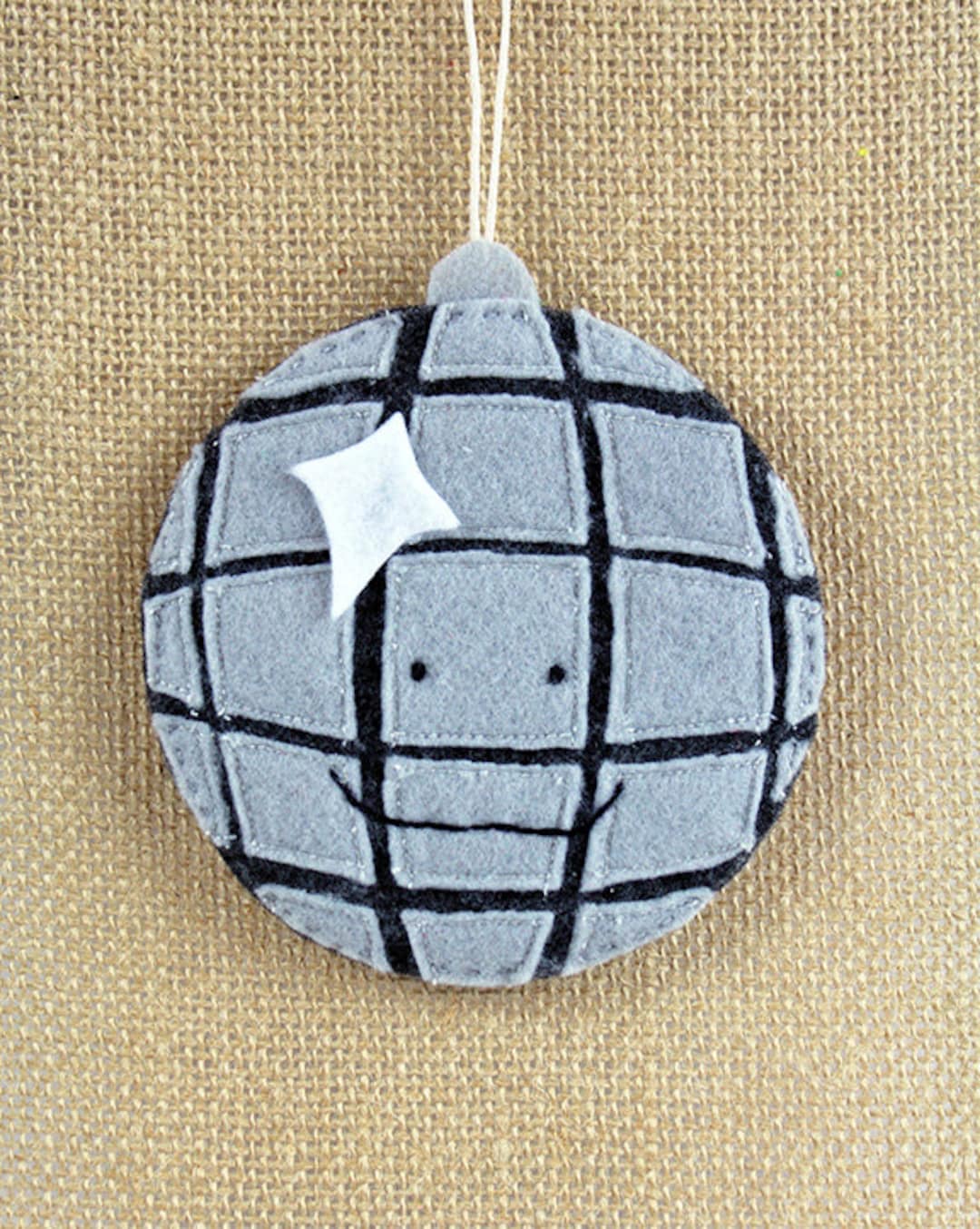 Disco Ball New Year Celebration Felt Ornament: Gift Card Holder Package ...