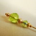 Handmade Peridot Hat Pin Hijab Pin - Etsy