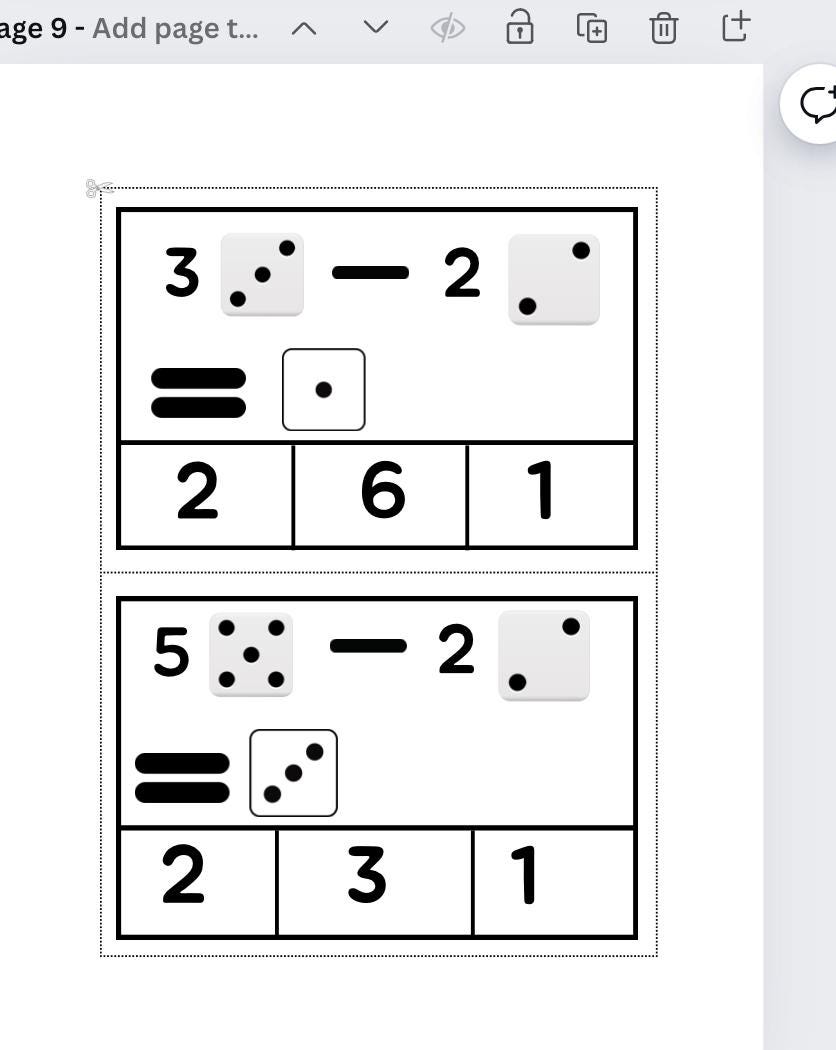 Subtraction Task Cards - Etsy