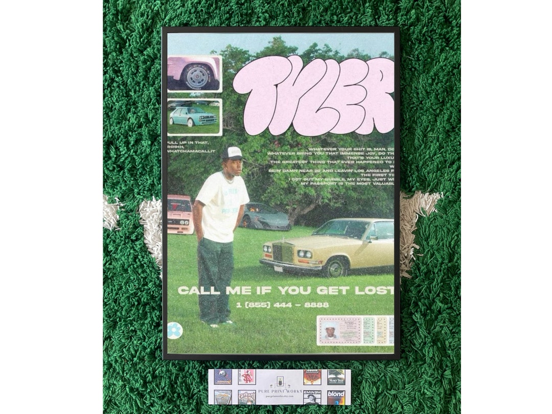 Tyler the Creator Retro Aesthetic Poster, A1,A2,A3,A4 on High Quality ...