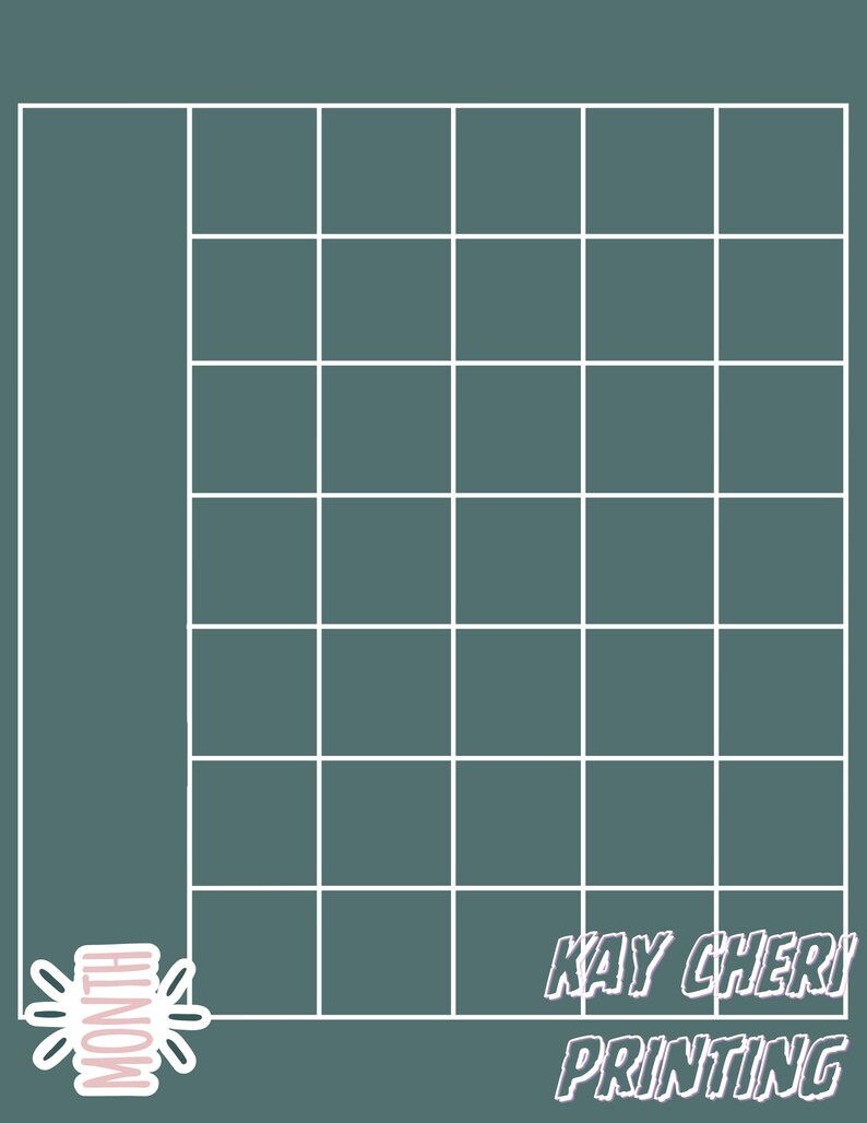 Dance Teacher Schedule Planner - Pink and Teal - Etsy