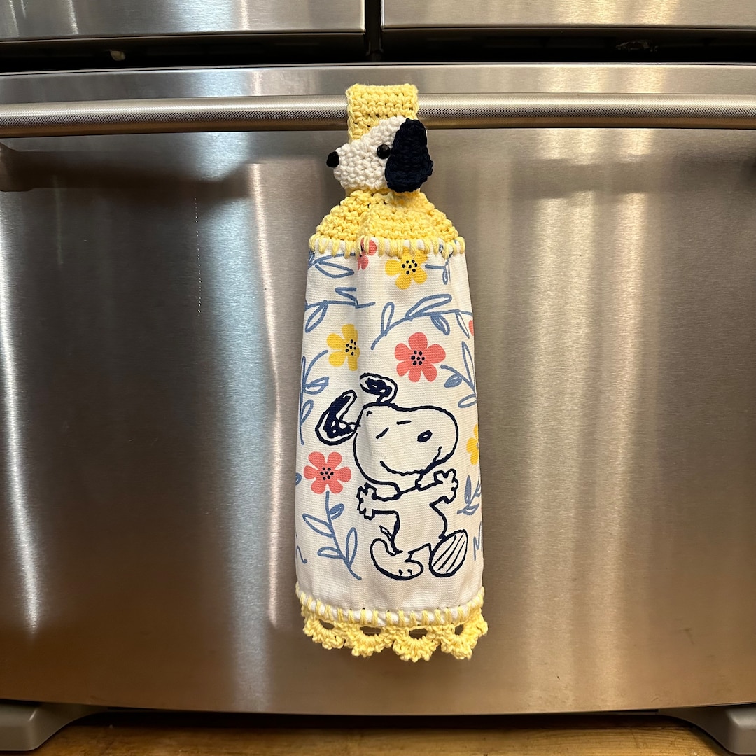 Snoopy Hanging Towel. Snoopy Kitchen Towel. Summer Snoopy. Snoopy Decor ...