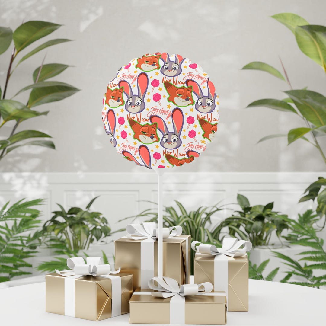 Zootopia Balloon Round 11" Balloon - Etsy