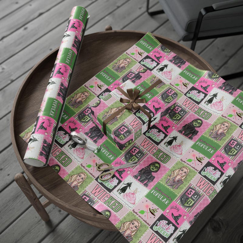 Wicked Wrapping Paper - Etsy