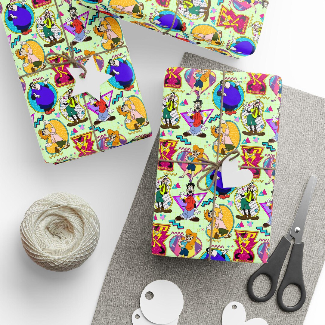 Goofy Movie Gift Wrapping Papers 1pc Roll - Etsy