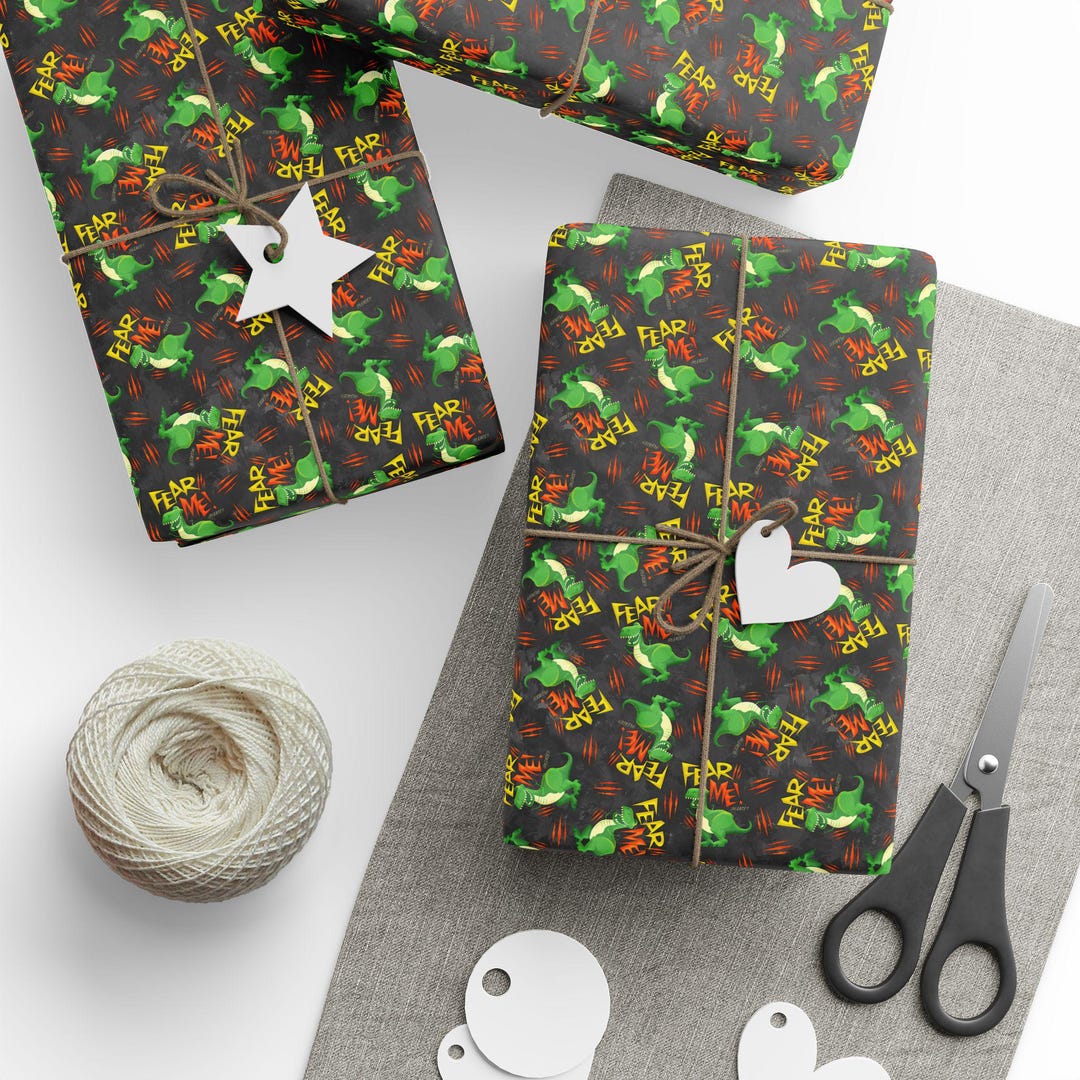 Toy Story Rex Gift Wrapping Papers 1pc Roll - Etsy