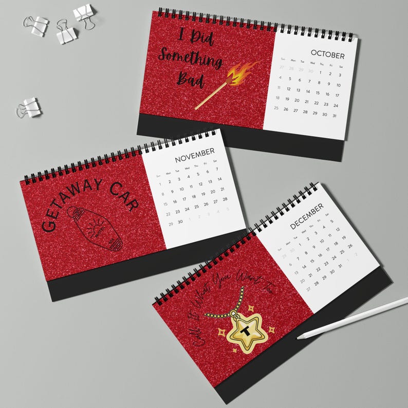 Just A Rep Girl Desktop Calendar (2026 Grid) - Etsy