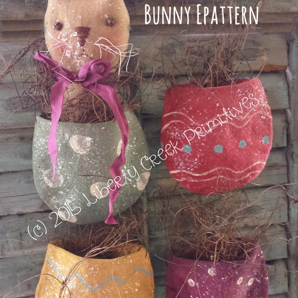 Prim Bunny - Etsy